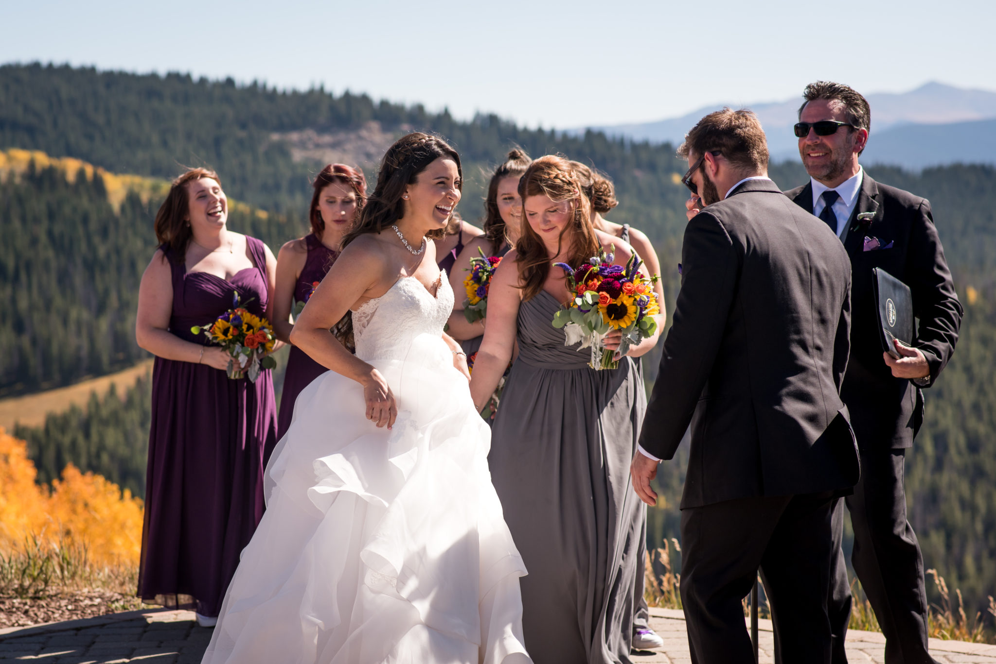 Vail Wedding Deck Intimate Wedding - Roaming Pine