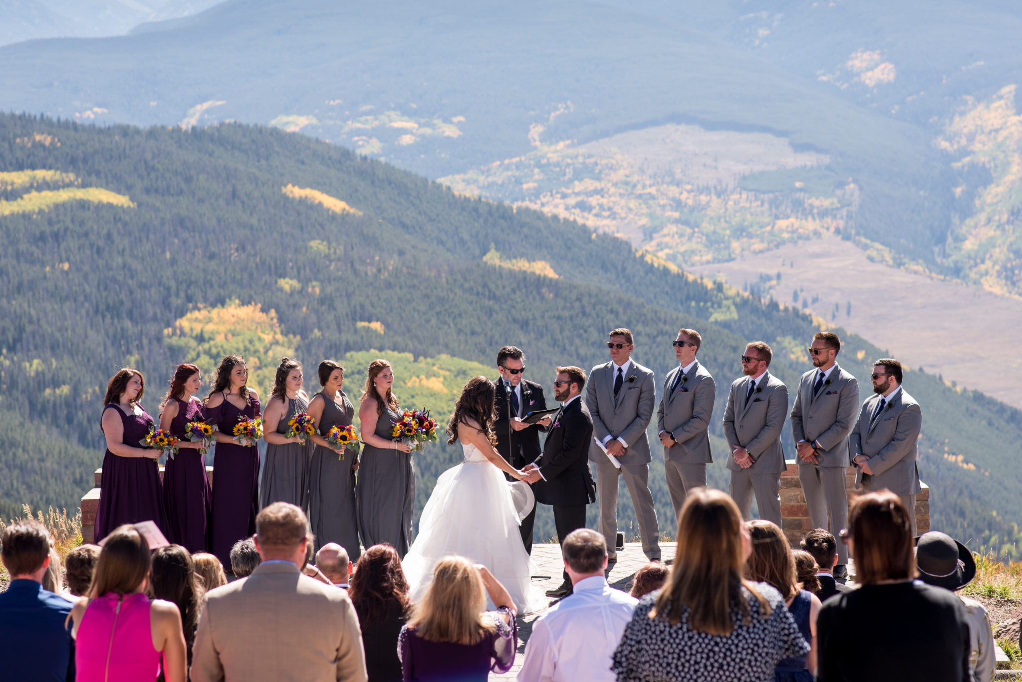 Vail Wedding Deck Intimate Wedding - Roaming Pine