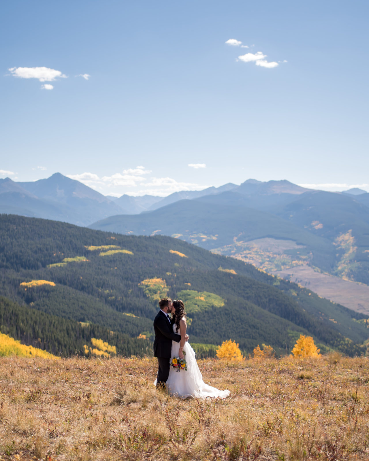 Vail Wedding Deck Intimate Wedding - Roaming Pine