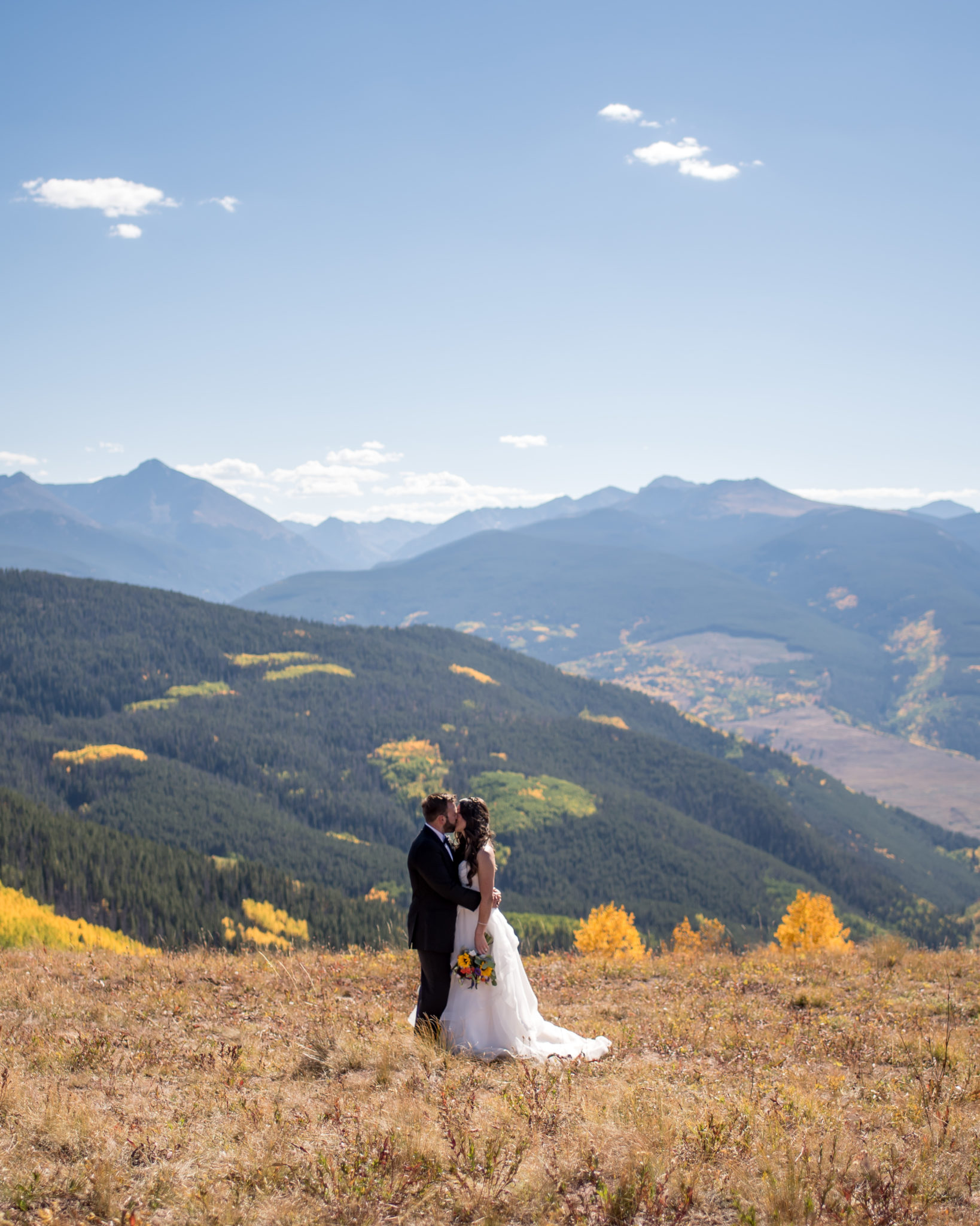 Vail Wedding Deck Intimate Wedding - Roaming Pine