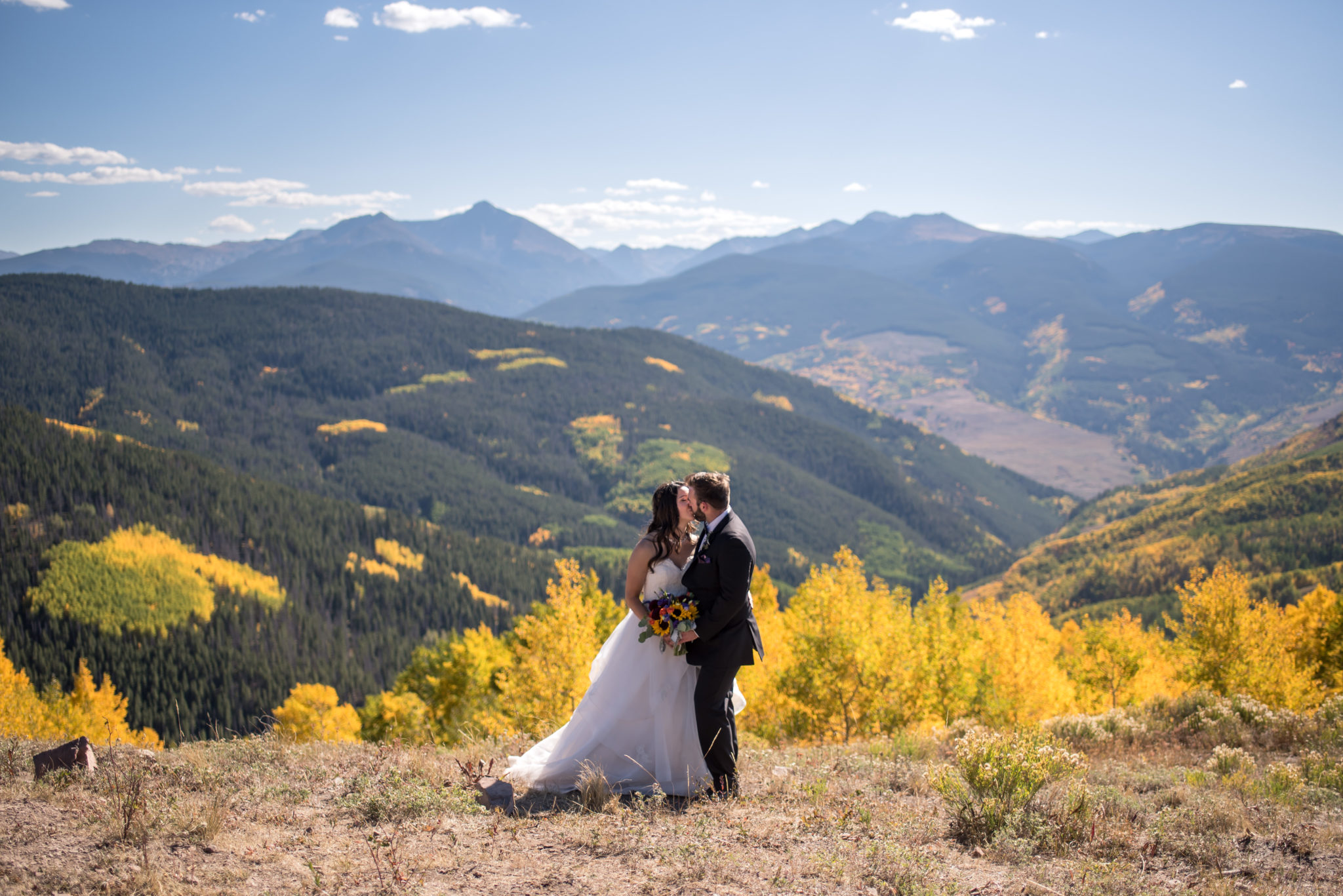 Vail Wedding Deck Intimate Wedding - Roaming Pine