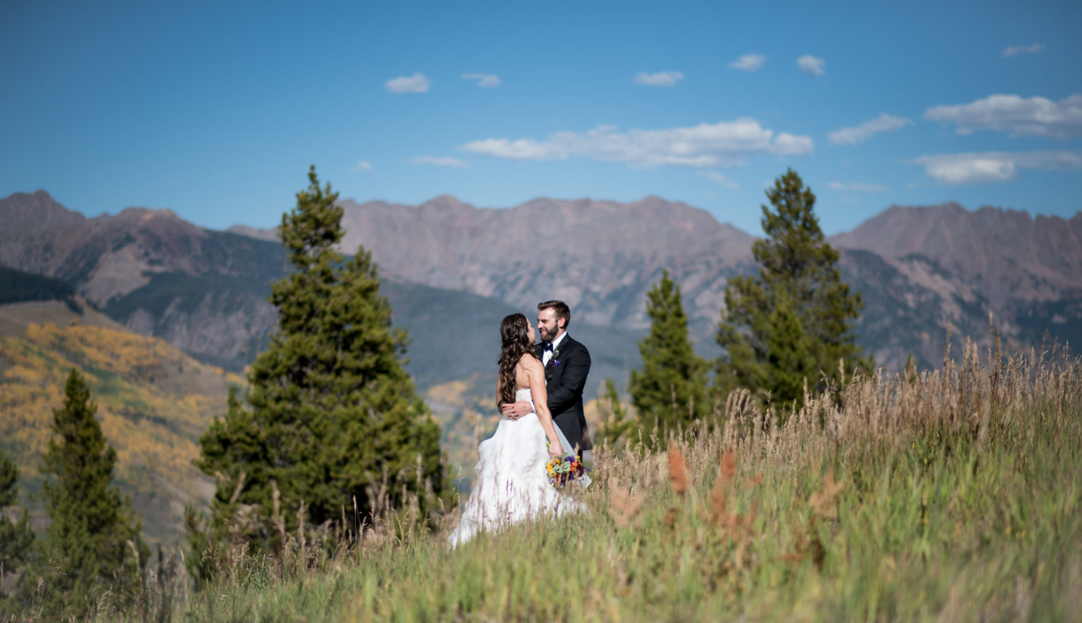 Vail Wedding Deck Intimate Wedding - Roaming Pine